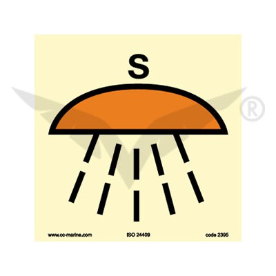 IMO STICKER SPRINKLER SPACE 150MM X150MM = IMPA 336864 | Shopee Malaysia