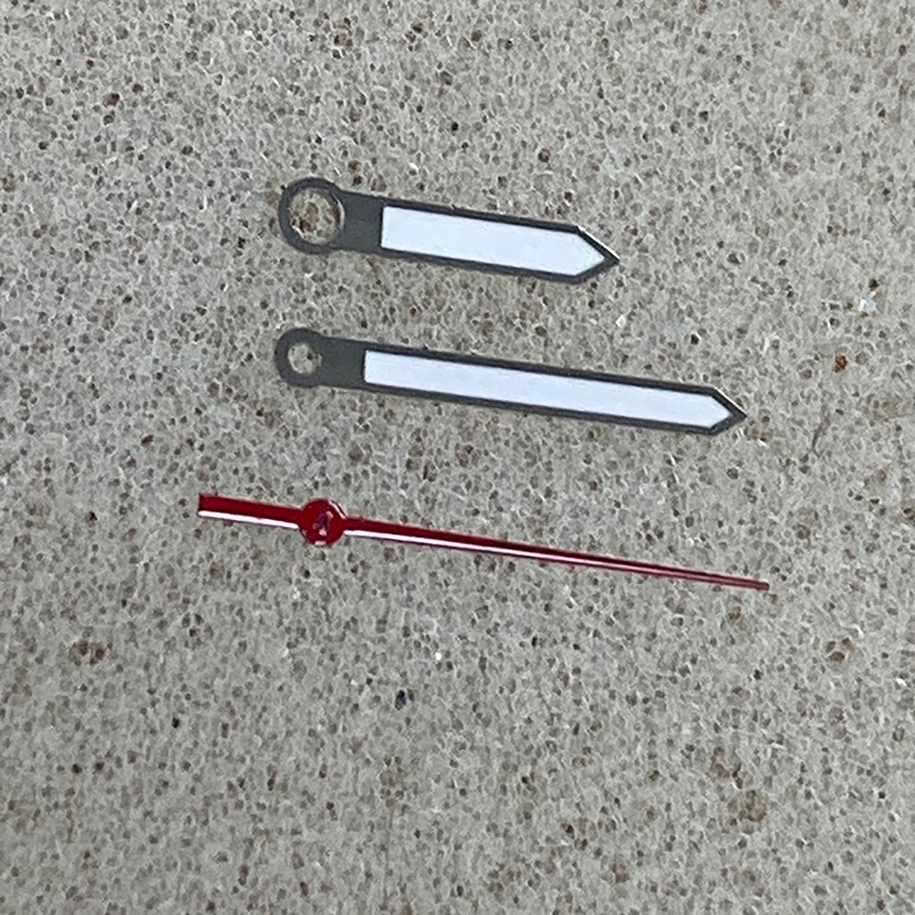 Watch Hands Green Luminous Three Pointers Needles for NH35 NH36 ...