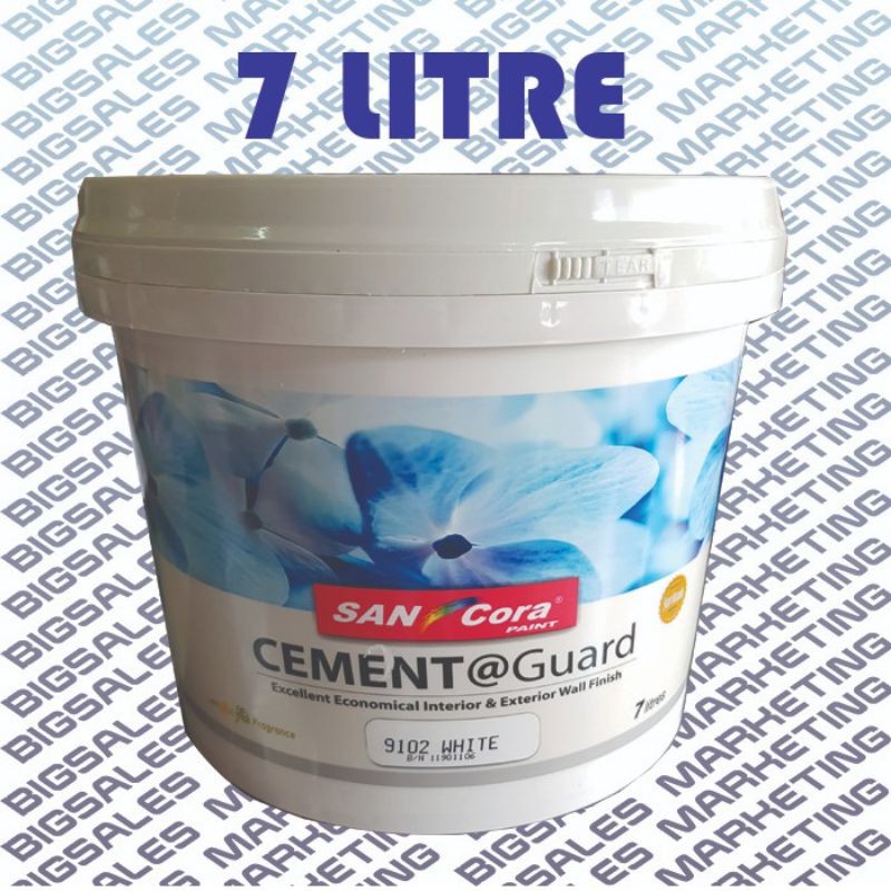 7 LIT 🍁 [Sancora Paint] CEMENT@Guard For Interior 🍁 Special Colour ...