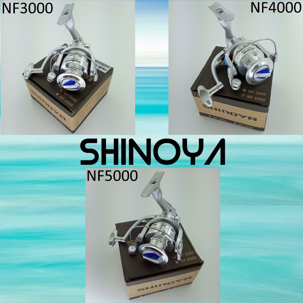 SHINOYA NF3000/NF4000/NF5000 | Fishing Reels | Ball Bearings 3 | Gear ...