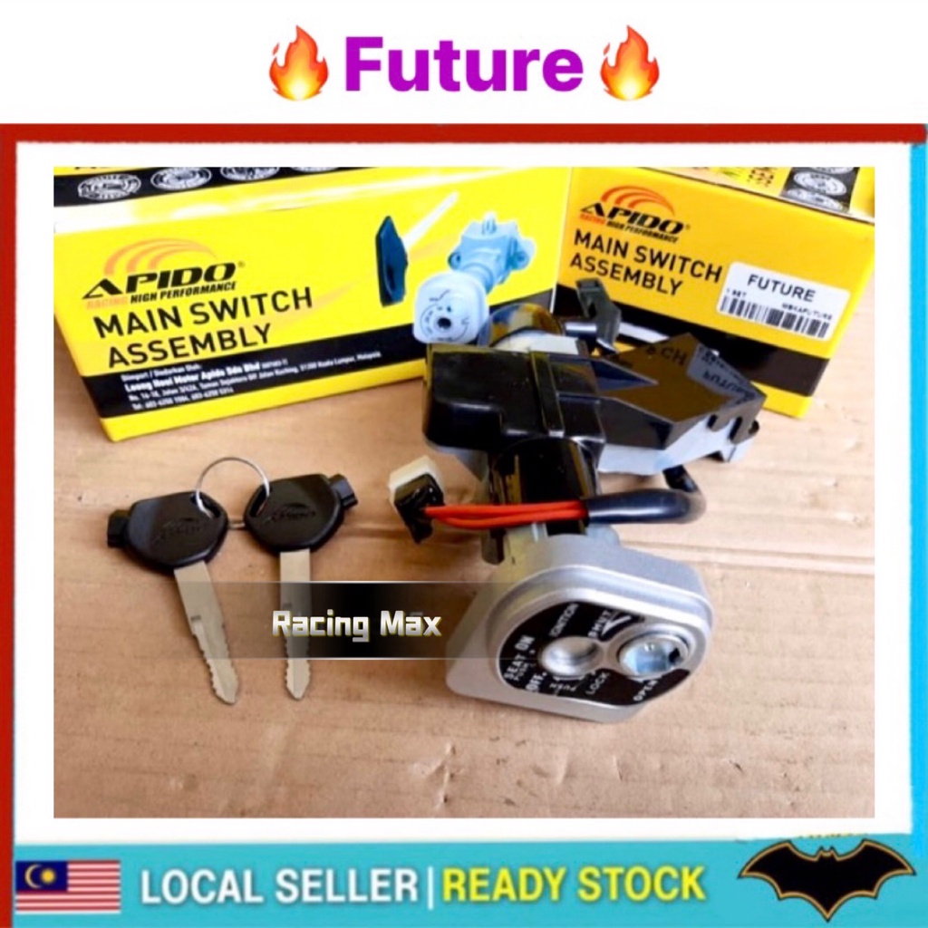Honda Future 125 Main Switch SET & Seat Lock Key Set RUMAH Kunci Key ...