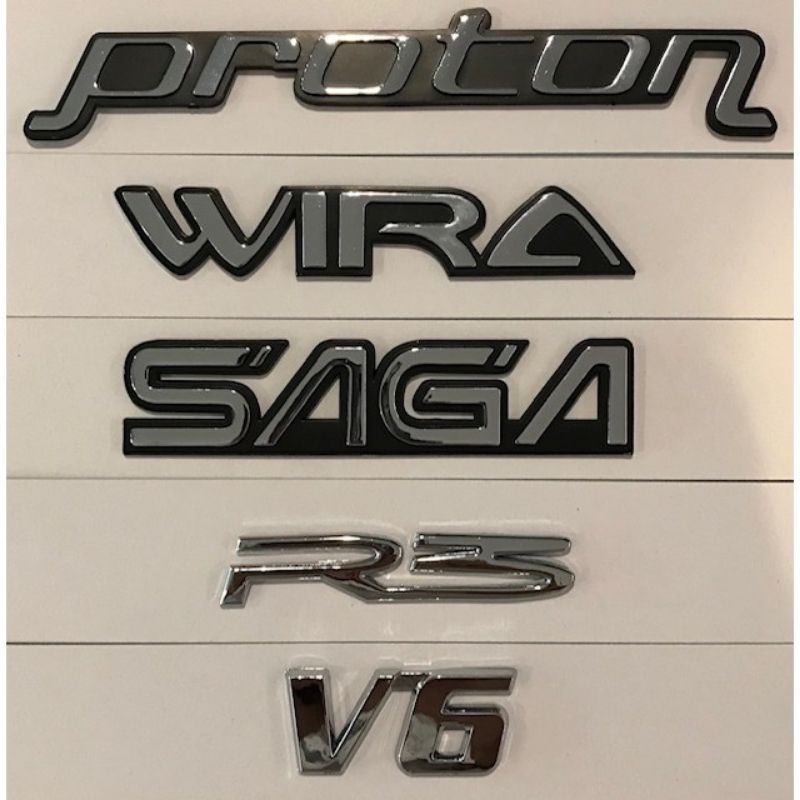 Proton Emblem Logo Proton / Wira / Saga / R3 / V6 *Dropship | Shopee ...