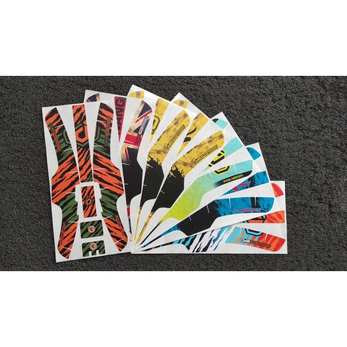 CUSTOM PREORDER STICKER DECAL 3M PRO FENDER - MUDGUARD - BIKE SPAKBOR ...