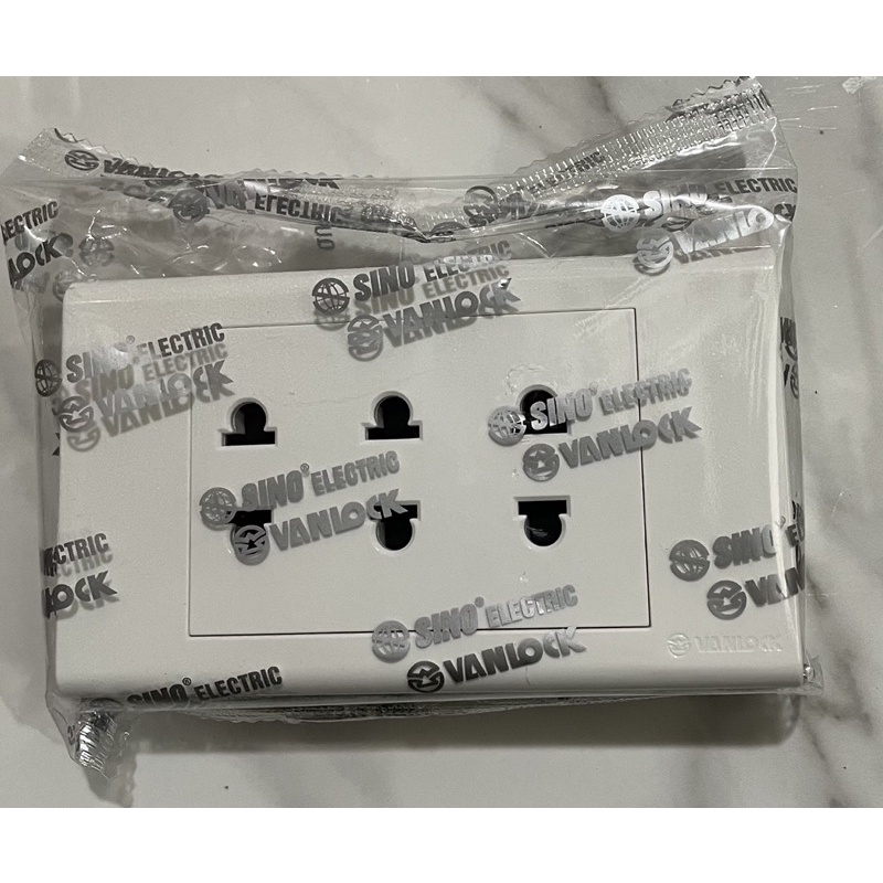 Sino socket face and socket face + SINO switches of all kinds | Shopee ...