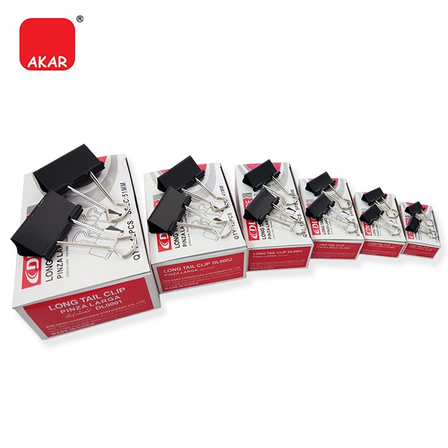 Binder Clips 51 mm/Double Clip (12 pcs/box) | Shopee Malaysia