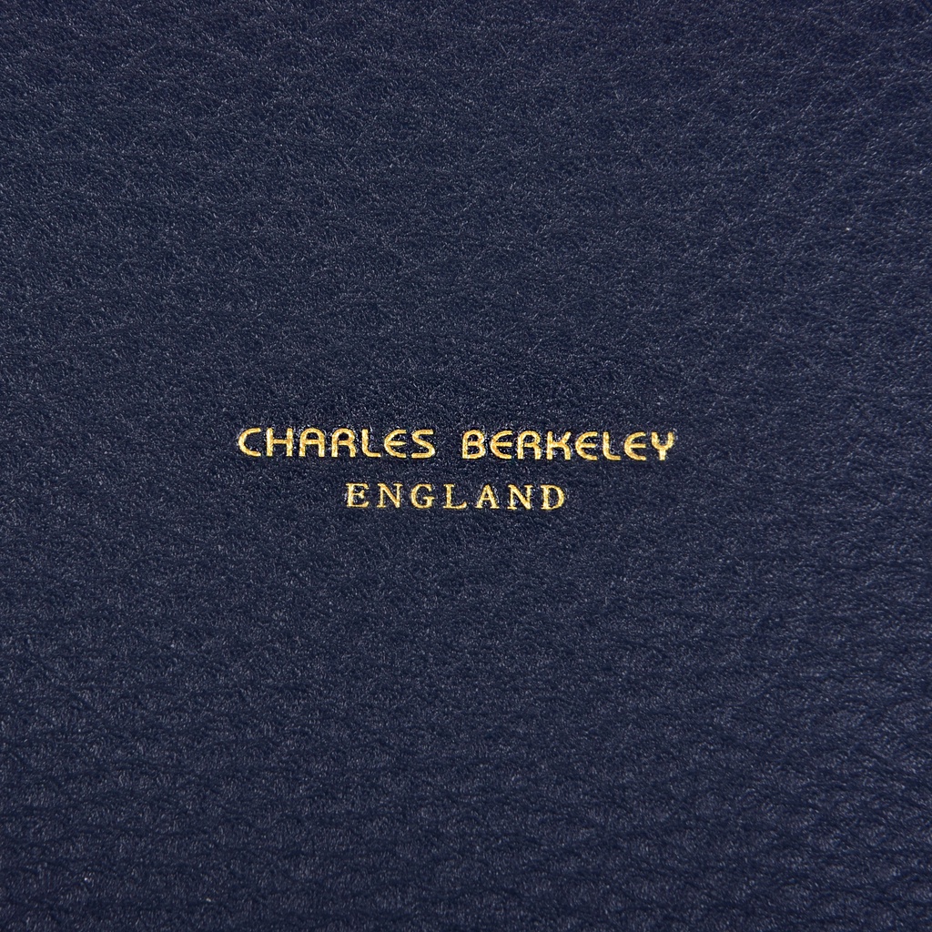 Charles Berkeley DURHAM Genuine Leather Briefcase Laptop Bag Document ...