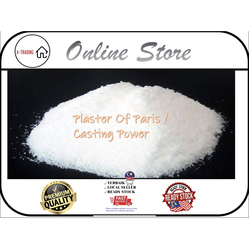 🔥Local Seller🔥Premium🔥 PoP / Gypsum Powder for DIY Casting, Sculpturing ...