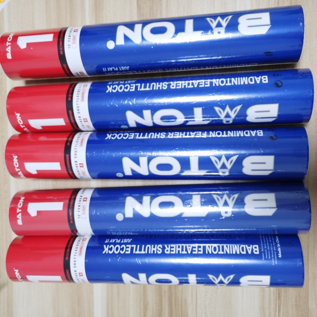 Baton No 1 Badminton Shuttlecocks | Shopee Malaysia