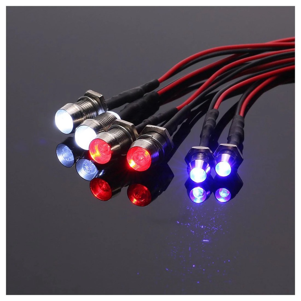 RC LED Light Kit For All 1/10 1/8 1/12 RC Car Truck Crawler Drift Car ...