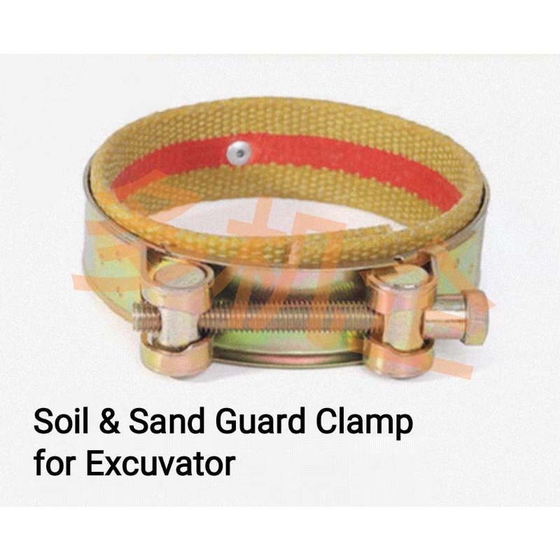 Dust cover clamp/Soil and sand guard clamp for Excuvator bucket pin Use ...