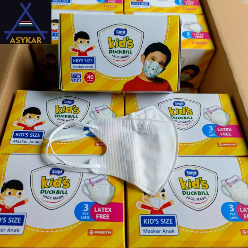 Sensi Mask Duckbill Kids 3ply Earloop Mask - Sensi Duckbill Child ... Sensi Mask Duckbill Kids 3ply Earloop Mask - Sensi Duckbill Child ...