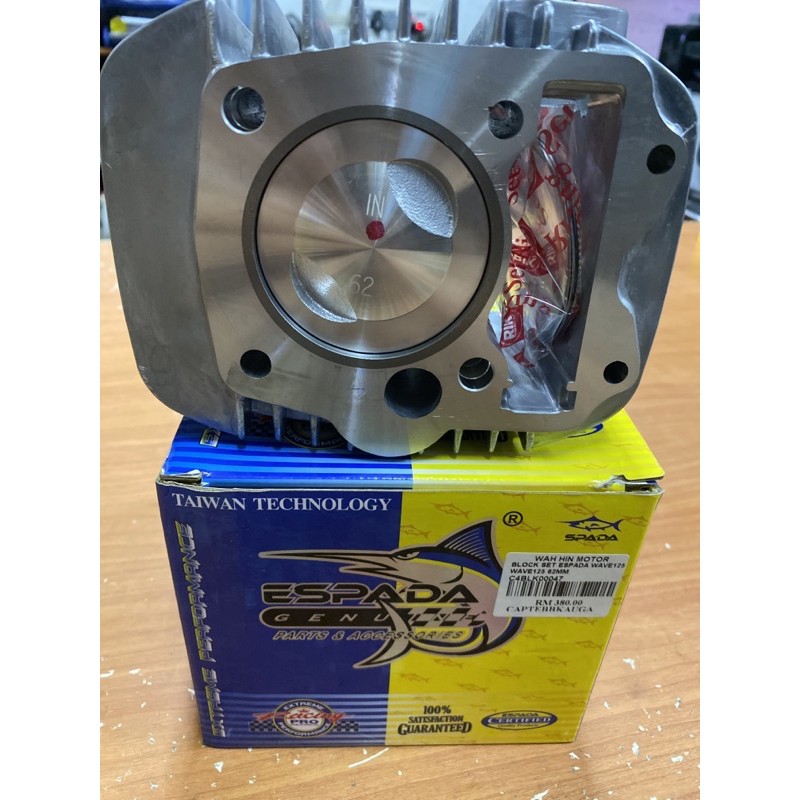 ESPADA HONDA WAVE 125 WAVE125 w125 BLOCK BLOK CYLINDER RACING 57MM 60mm ...