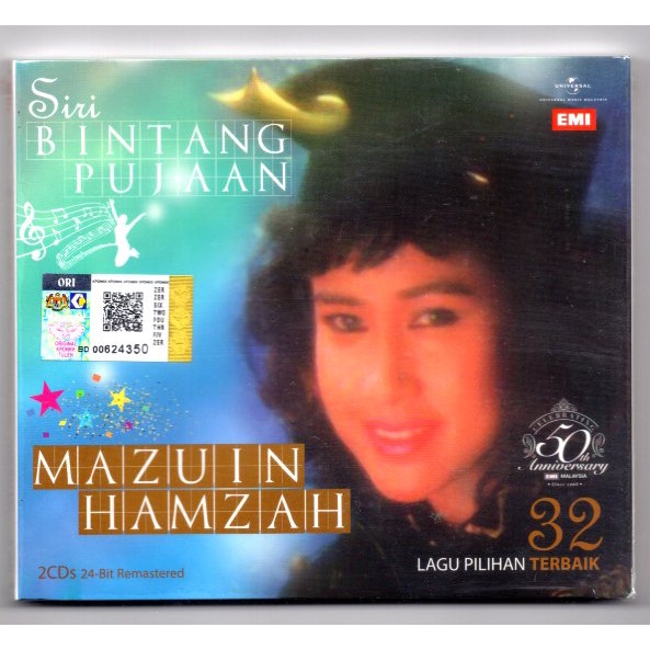 MAZUIN HAMZAH - SIRI BINTANG PUJAAN (CD ORIGINAL) | Shopee Malaysia