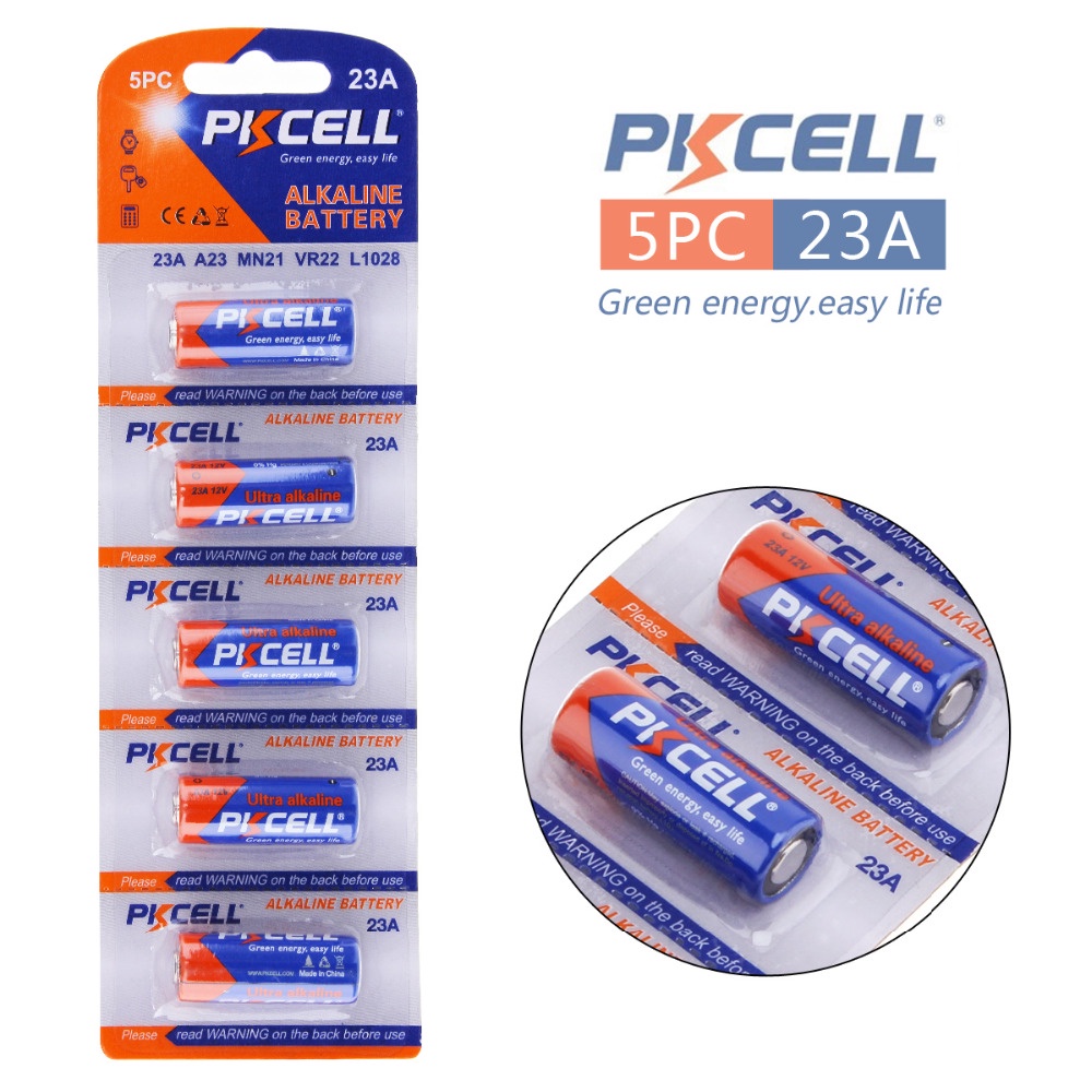 [READY STOCK] PKCELL 23a 27a 12V Ultra Alkaline Battery (1PC/5PCS) | Shopee Malaysia