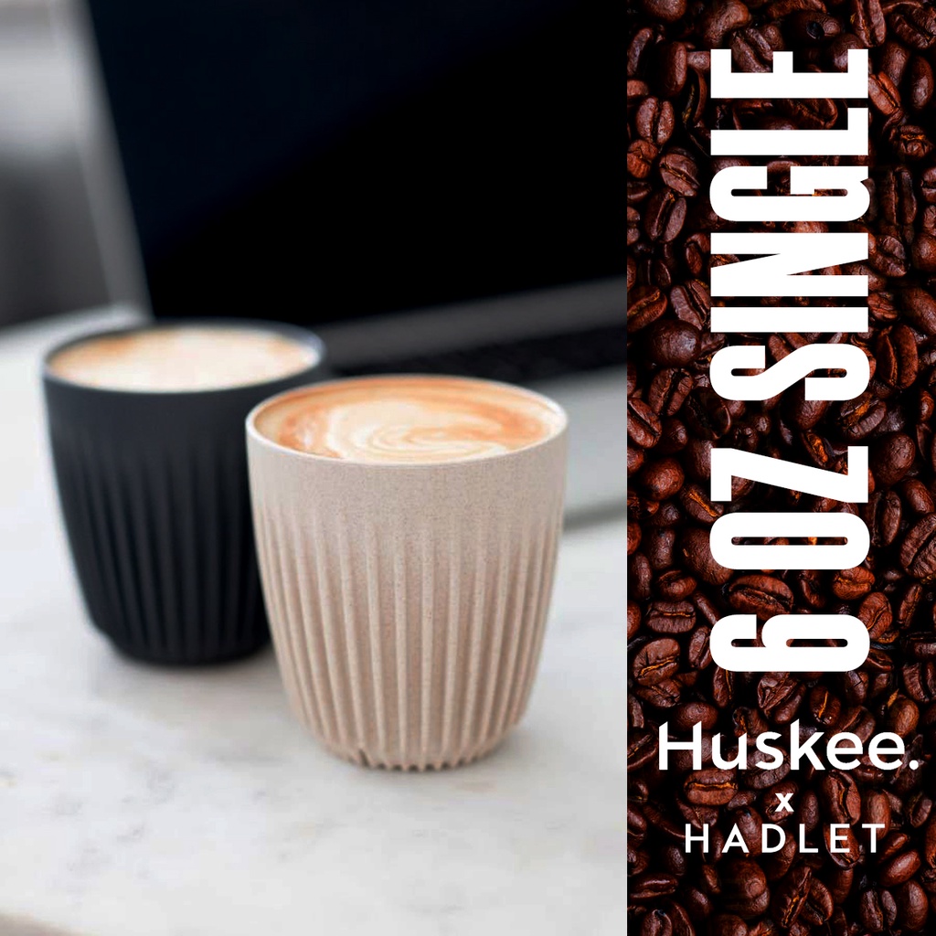 Huskee 180ml/6oz Single Coffee Cup [Bio-Degradable Non Toxic Eco ...