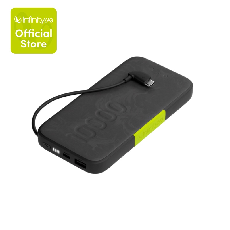 InfinityLab InstantGo 10000 USB-C Cable 30W PD Ultra Fast Charging Power Bank | Shopee Malaysia