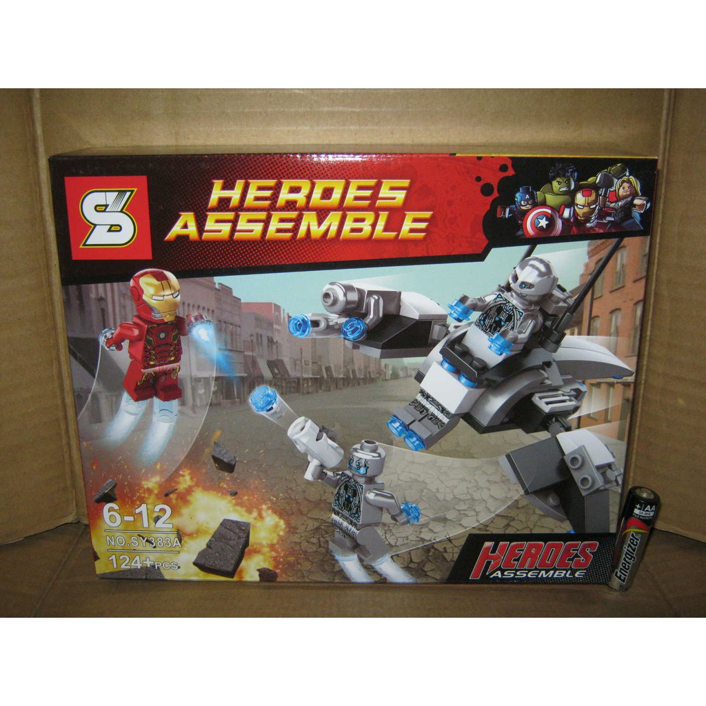 Iron Man Ultron Super Jumper Lego Action Figure | Shopee Malaysia