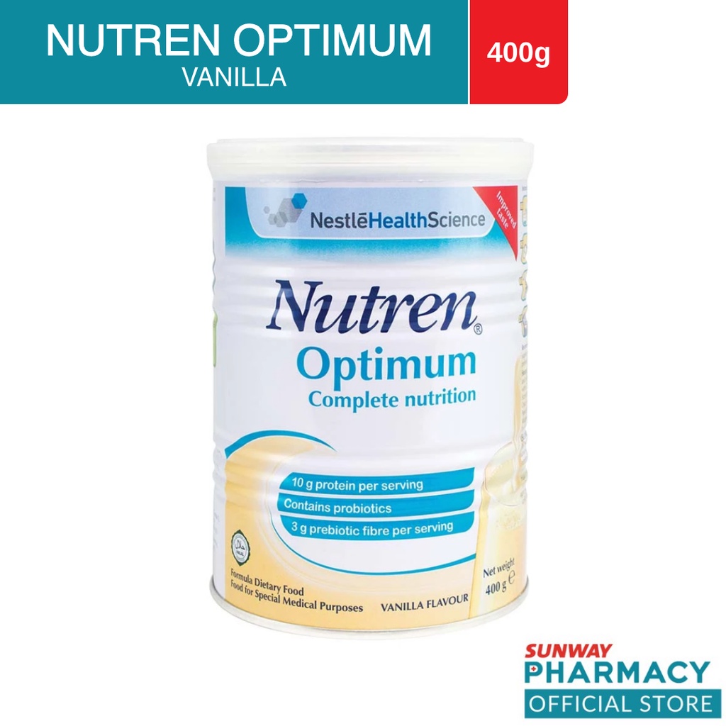 Nestle Nutren Optimum (400g) | Shopee Malaysia