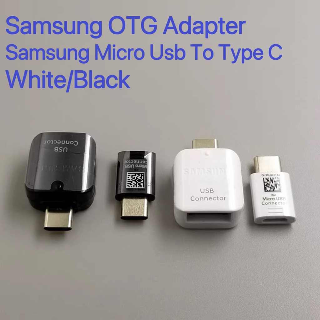 Original Samsung USB Adapter USB Type C Male to Micro USB Female OTG ...