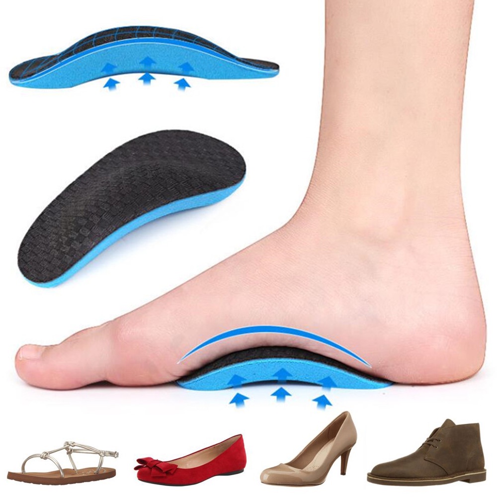 Arch Support Orthopedic Insoles Pads Foot Valgus Varus Sports Insoles ...