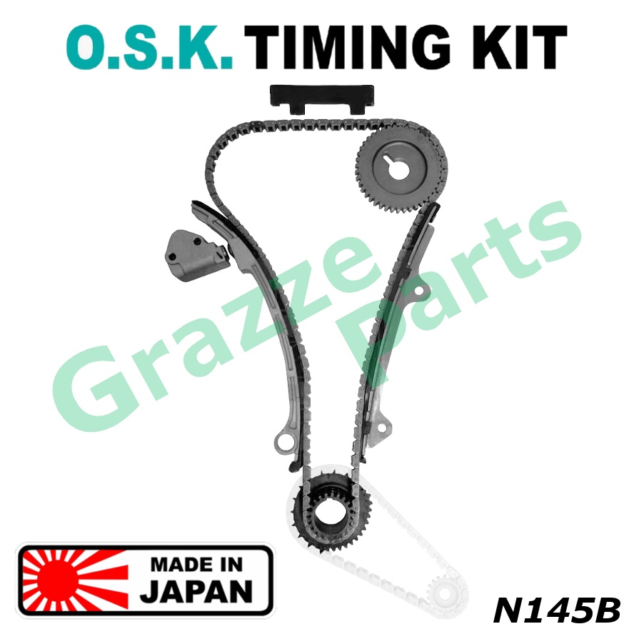 100% Made In Japan O.S.K. Timing Chain Kit Set Nissan X-Trail XTrail ...