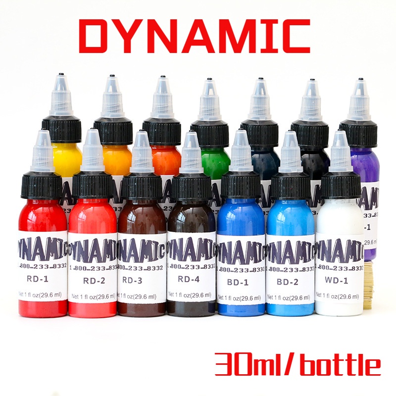HW DYNAMIC tattoo inks 1oz 30ml 9 colors tattoo supply tattoo ink set tattoo ink original ...