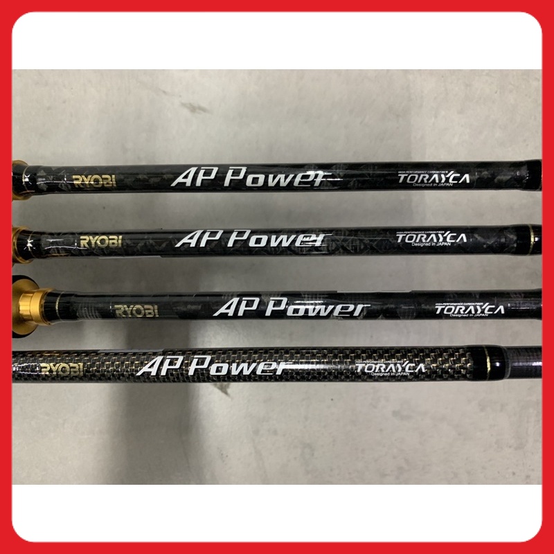 Ryobi AP Power High Performance Carbon Fiber Torayca Spinning Fishing Rod | Shopee Malaysia