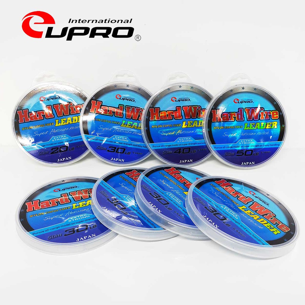 Eupro Hard Wire Nylon Leader 50M | Shopee Malaysia