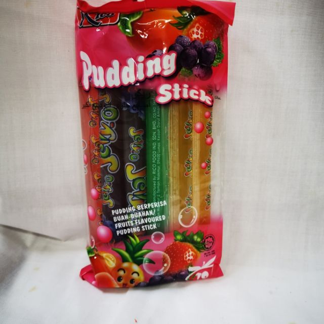 RICO PUDDING STICK FRUIT FLAVOR 35G(10'S) | Shopee Malaysia