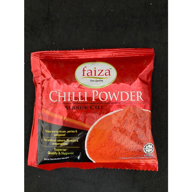 Faiza Serbuk Cili (25gm) | Shopee Malaysia