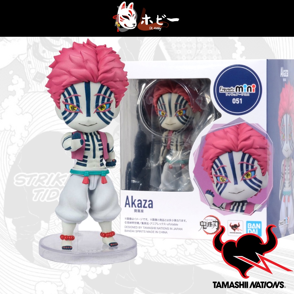 Demon Slayer Akaza 051 Figuart Mini Tamashii Nation Official Bandai ...