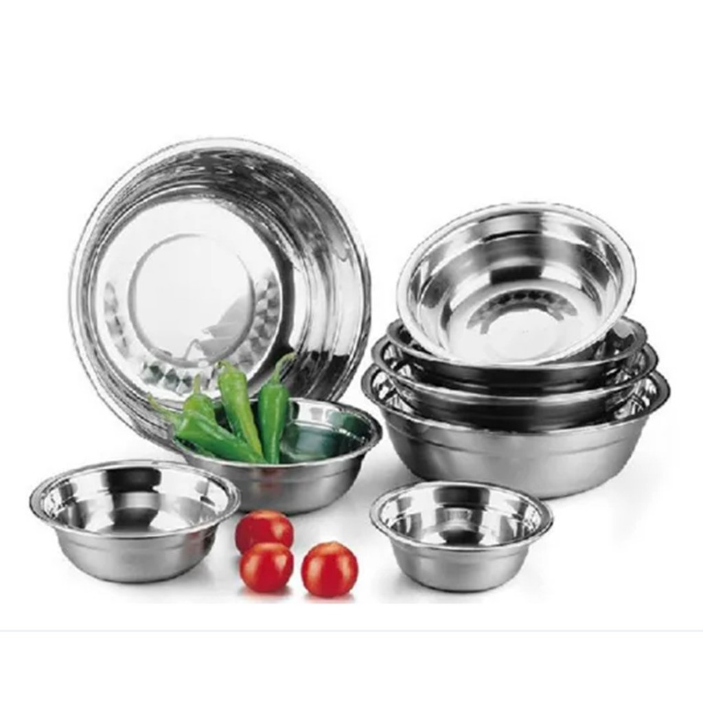 32cm,36cm,40cm Kitchen Stainless Steel Wash Basin | Shopee Malaysia