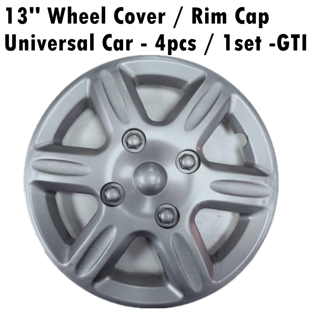 Car Wheel Cover Tyre Center Hub Cap Steel Rim 13 Inch Universal (GTI ...