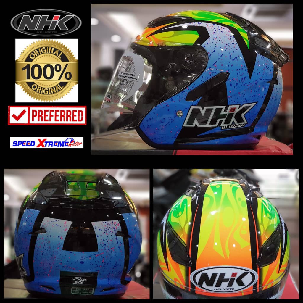 HELMET NHK R1 V2 KAREL WINTER | Shopee Malaysia