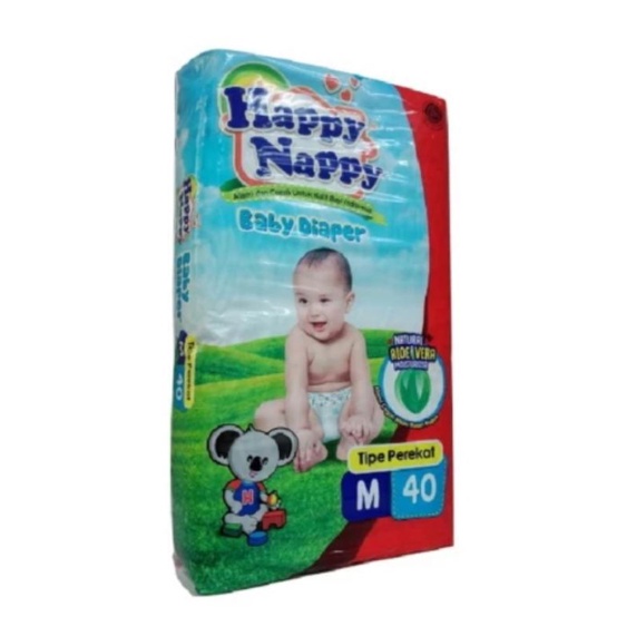Pempers HAPPY NAPPY Adhesive S/M | Shopee Malaysia