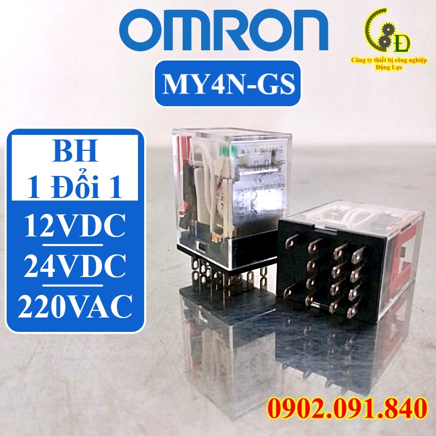 Intermediate Relay ️ Omron 14-pin Relay MY4N-GS DC24 | Shopee Malaysia