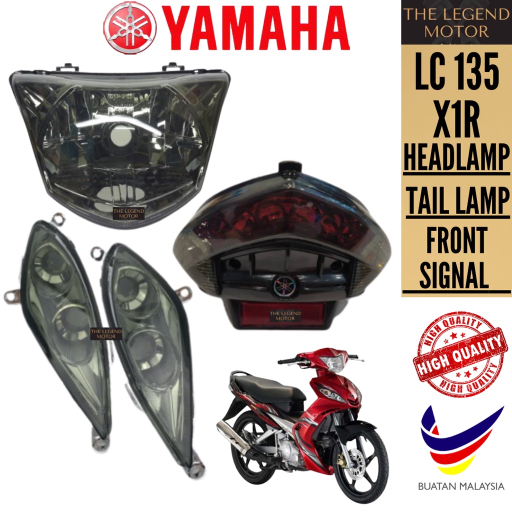 LC135 V1 LC 135 X1R Tail Lamp Lampu Brek Brak Belakang BLKG Head Lamp ...
