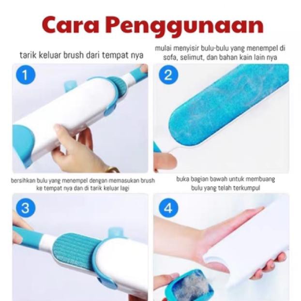 !! Magic Clean Hair Cleaner - Cat Dog Hair Cleaner | Shopee Malaysia