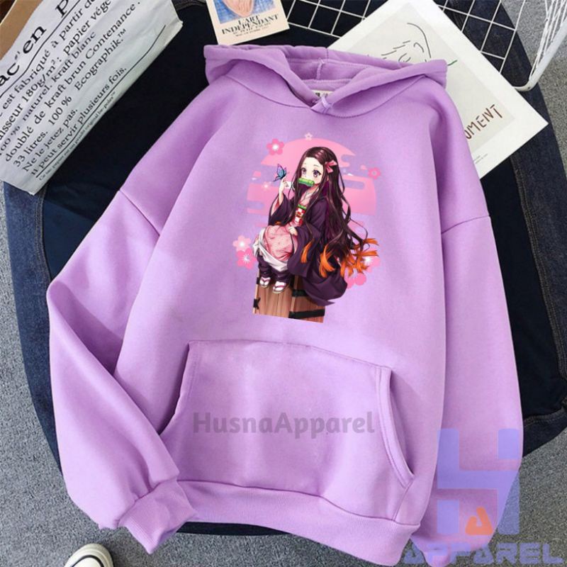 Demon SLAYER NEZUKO KAMADO KIMETSU NO YAIBA ANIME CHILDREN'S HOODIE ...