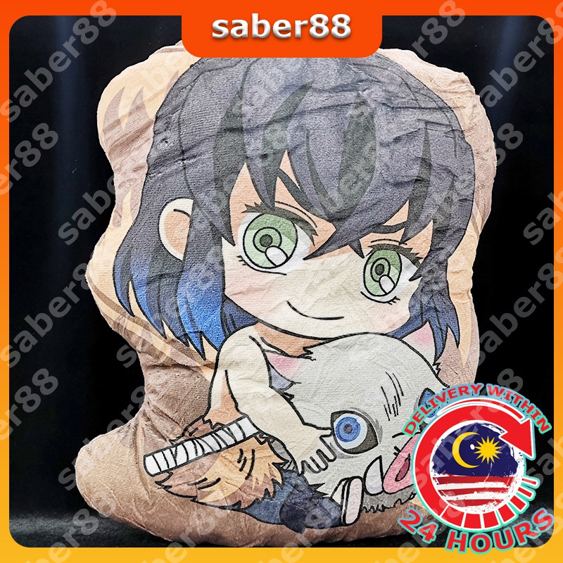 40cm Demon Slayer: Kimetsu no Yaiba Inosuke Hashibira 2 sides image ...