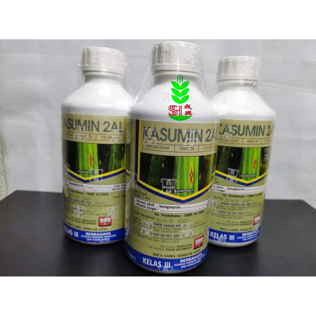 HALEX KASUMIN 2AL @1L RACUN KULAT Sesuai untuk Karah Daun l Penyakit BLB & BLS | Shopee Malaysia