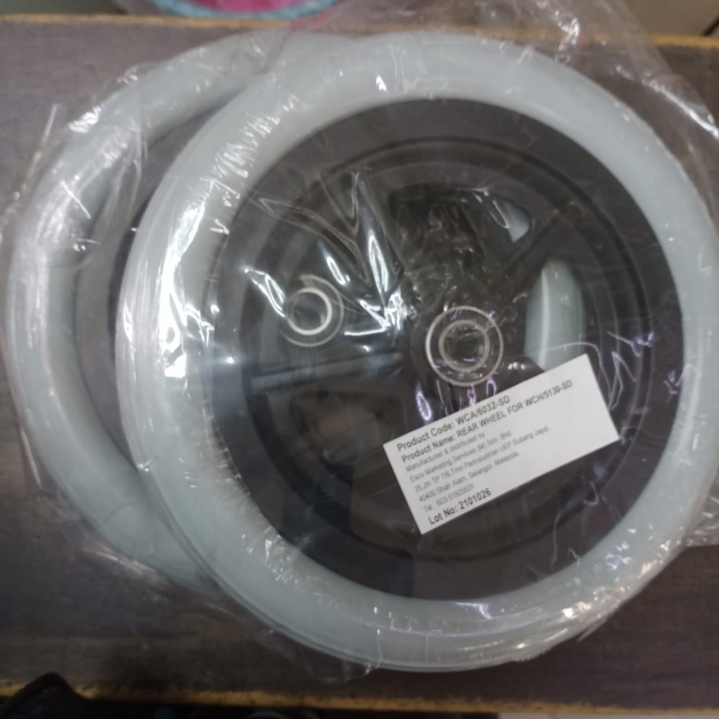 Front Castor Back Rear wheels for WCH-5130sd Wheelchair | Shopee Malaysia