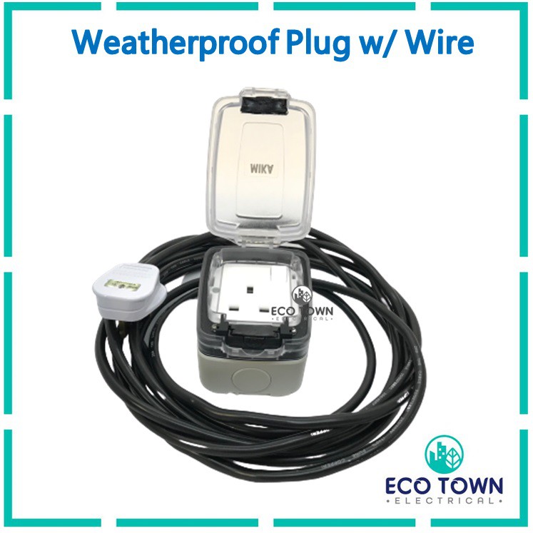 Heavy Duty Weatherproof IP66 Waterproof Trailing Extension Switch ...