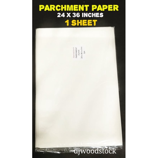 PARCHMENT PAPER, 24 x 36 inches, sold by piece, (BAKING PAPER) | Shopee ...
