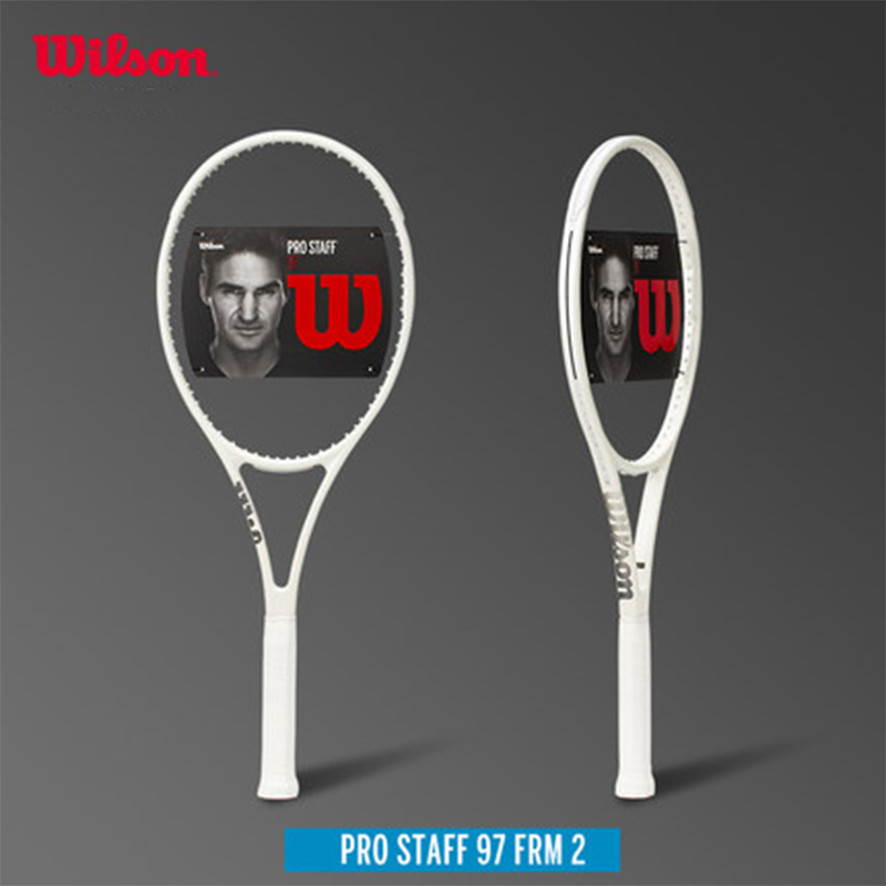 Wilson Tennis Racket Pro Staff RF97 Federer Signature white ...