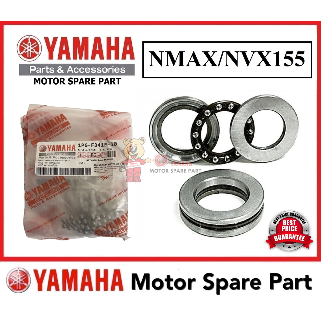 YAMAHA NVX155 / NMAX STEERING CONE SET 0 COMP HANDLE KACANG BEARING N ...