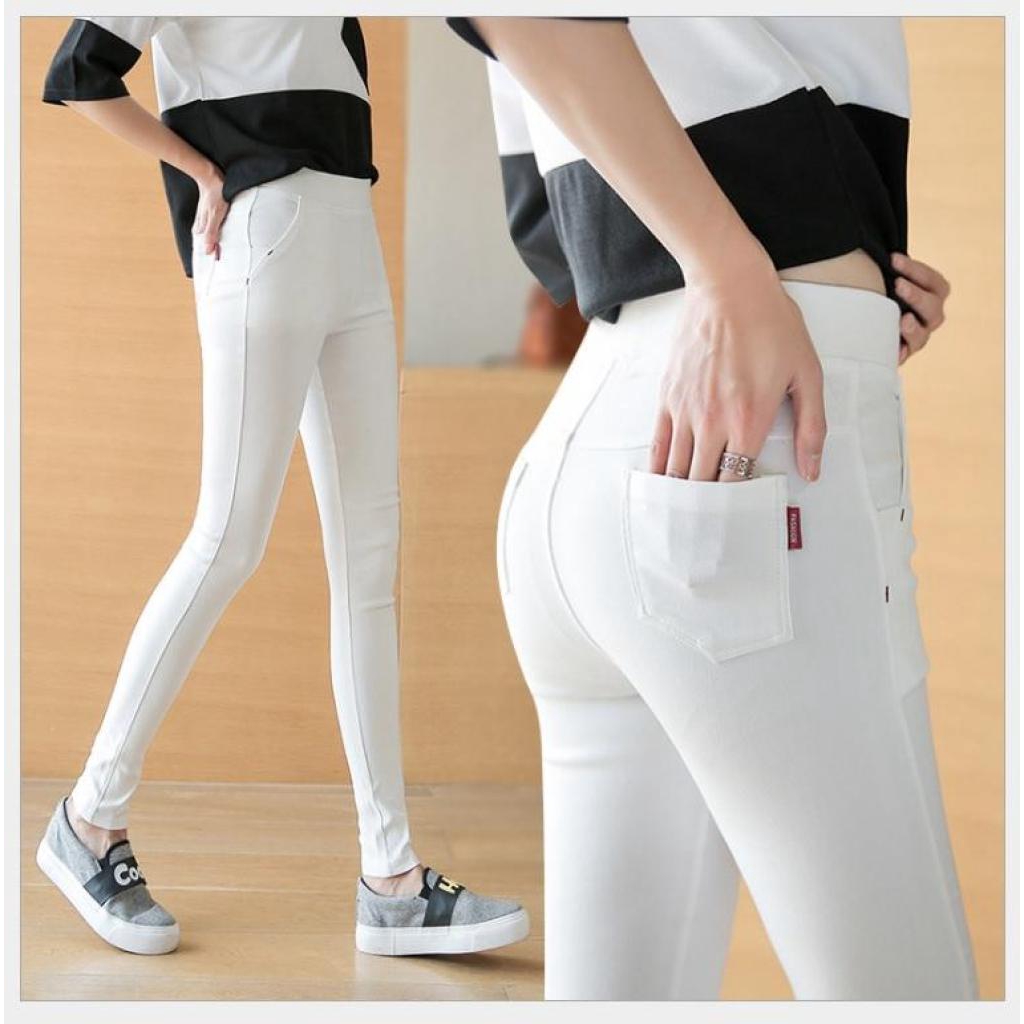 CLUB 213 Classic Korean Style Fashion Skinny Denim Print Super ...
