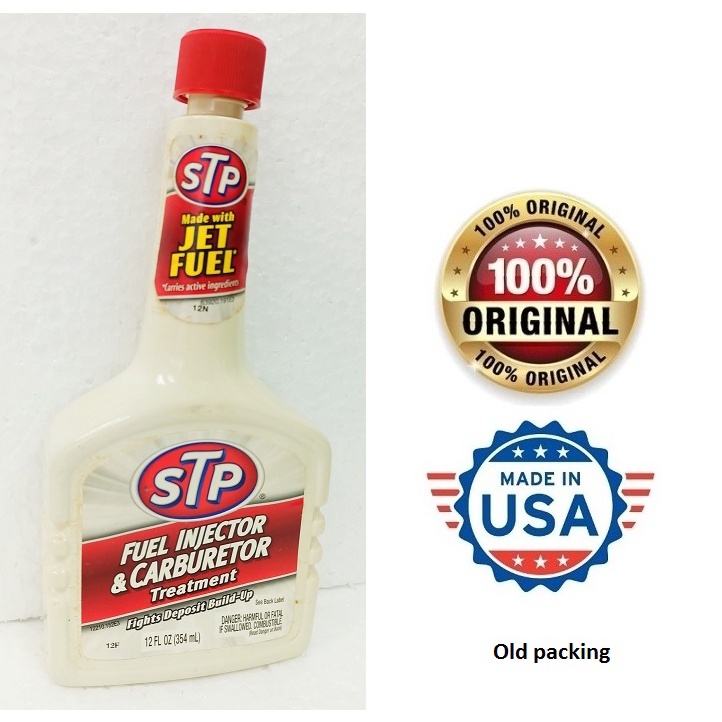 READY STOCK STP FUEL INJECTOR & CARBURETOR TREATMENT 12 OZ 354 ML (old ...