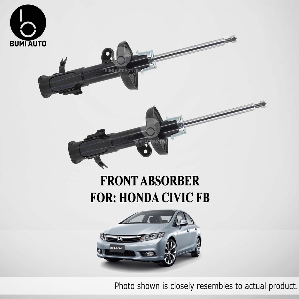 Honda Civic FB (TRO) Front (Depan) / Rear (Belakang) Shock Absorbers ...
