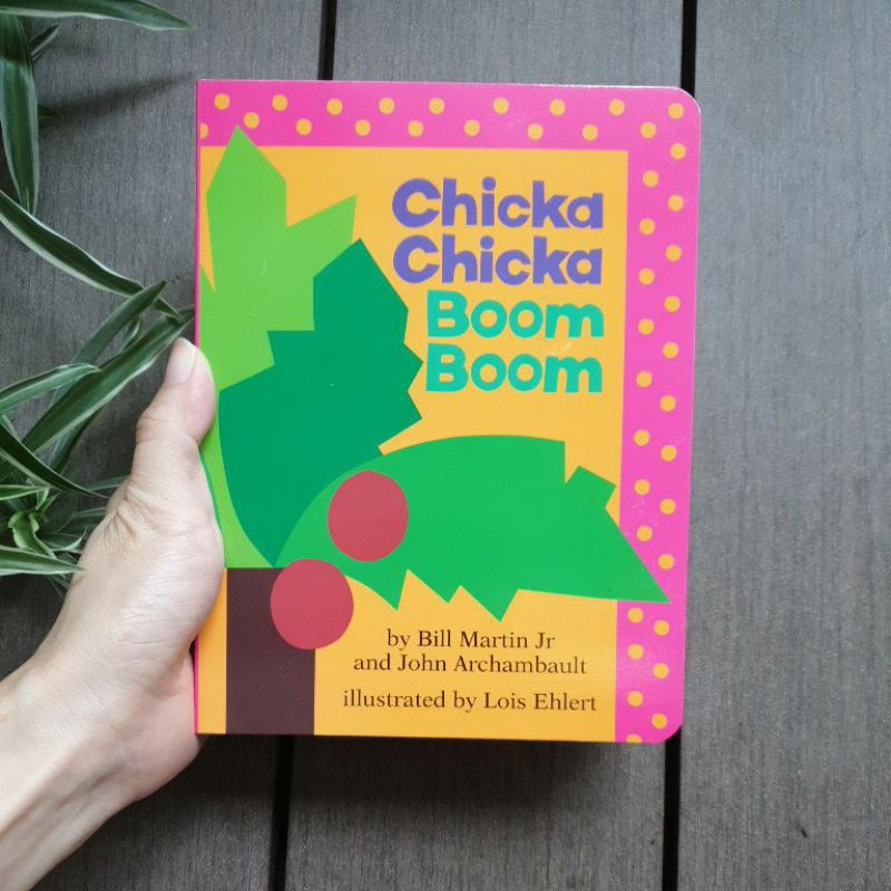 Chicka Chicka Boom Boom by Bill Martin Jr. (Board Book) Alphabet Rhyme ...
